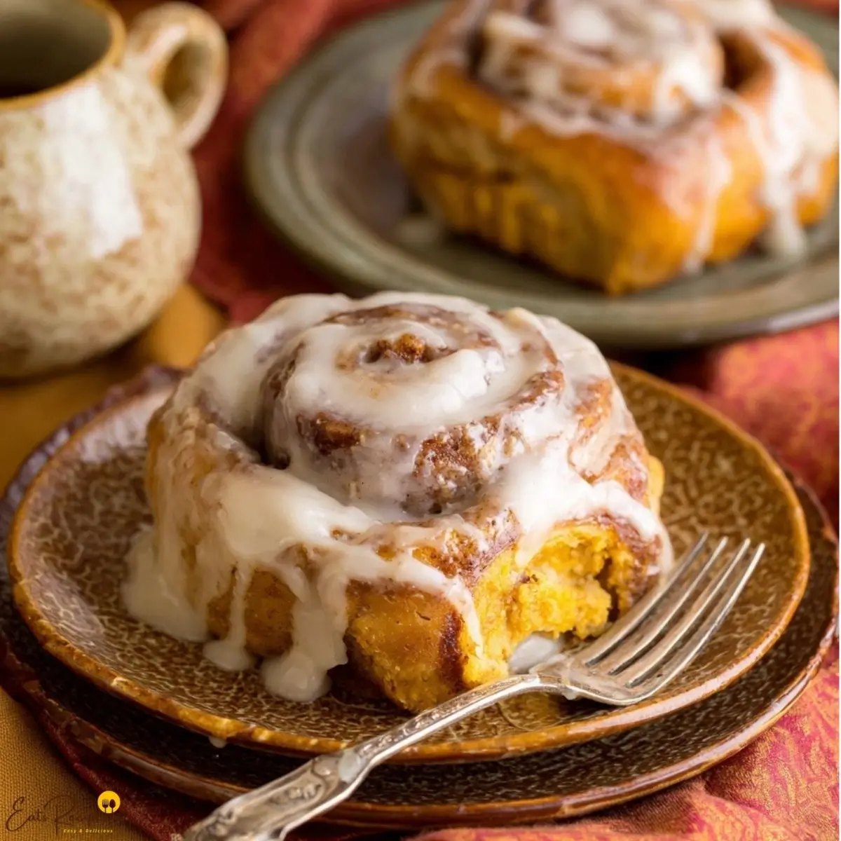 Pumpkin Cinnamon Rolls Recipe You'll Love - Eats Recipes